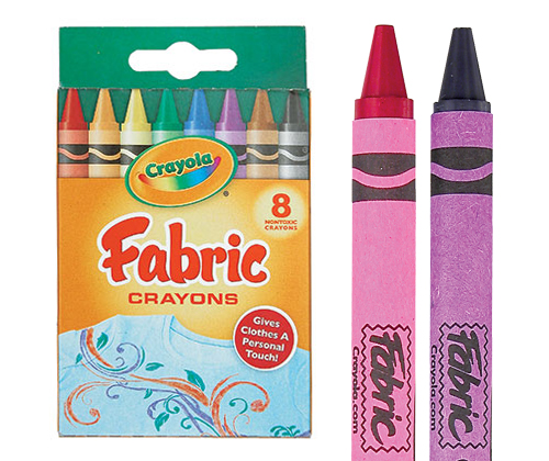 Crayola Velvet Fabric Tattoos