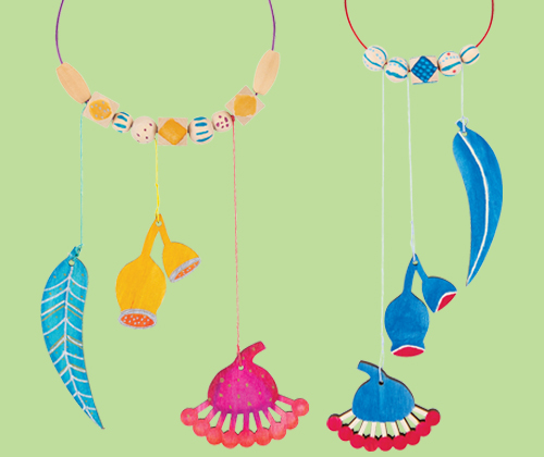 Gum Leaf Wreath Hanger ZartArt Catalogue gum-leaf-wreath-hanger-zartart-catalogue