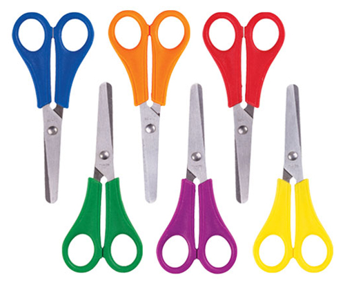 ColourSorts Classroom Organisers: Coloured Junior Scissors by Zart 36s ...